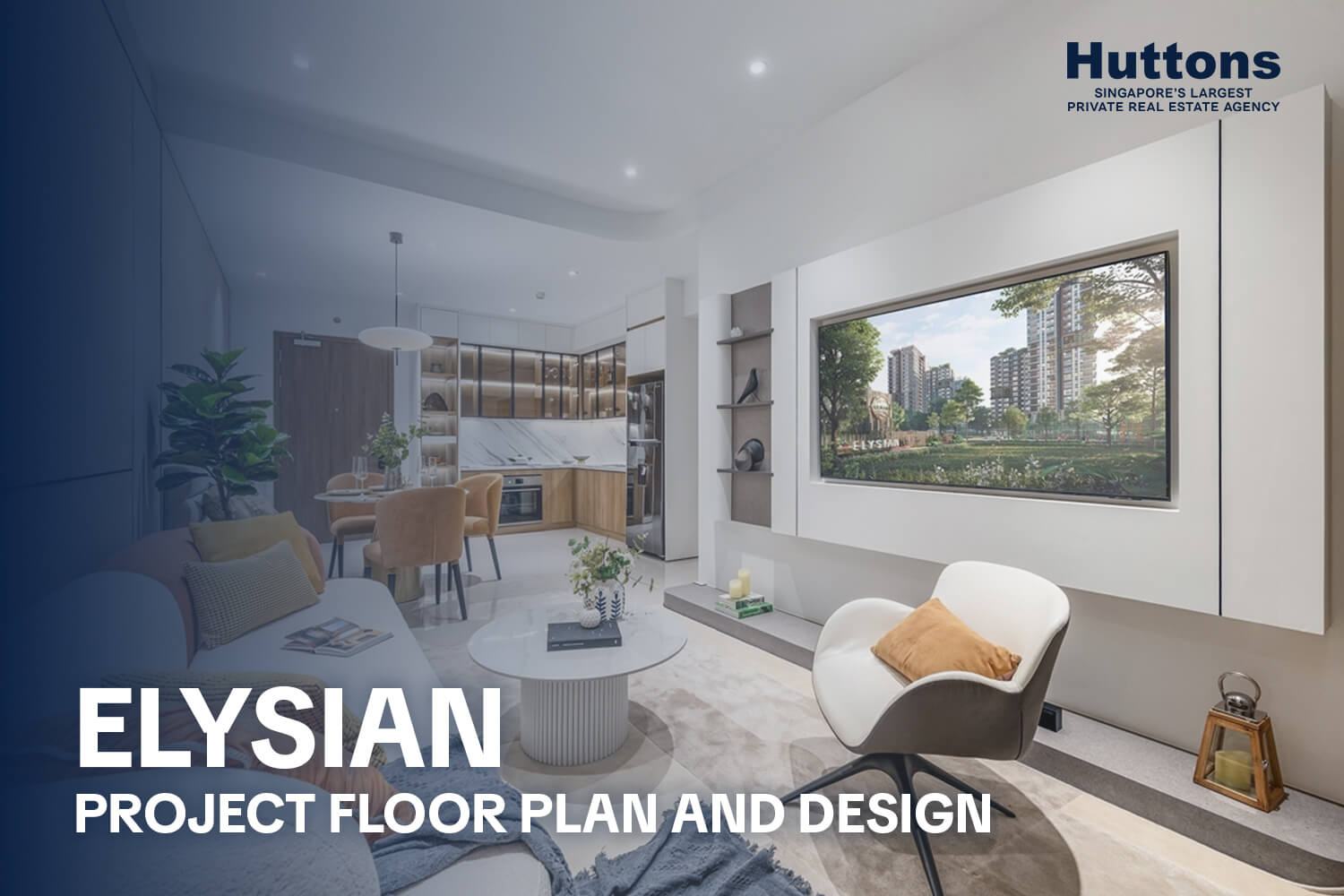 Elysian apartment floor plan and design – New definition of modern lifestyle - Huttons VN